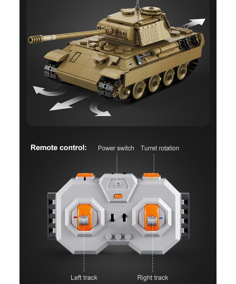 Panther Remote Control Tank - Etsy