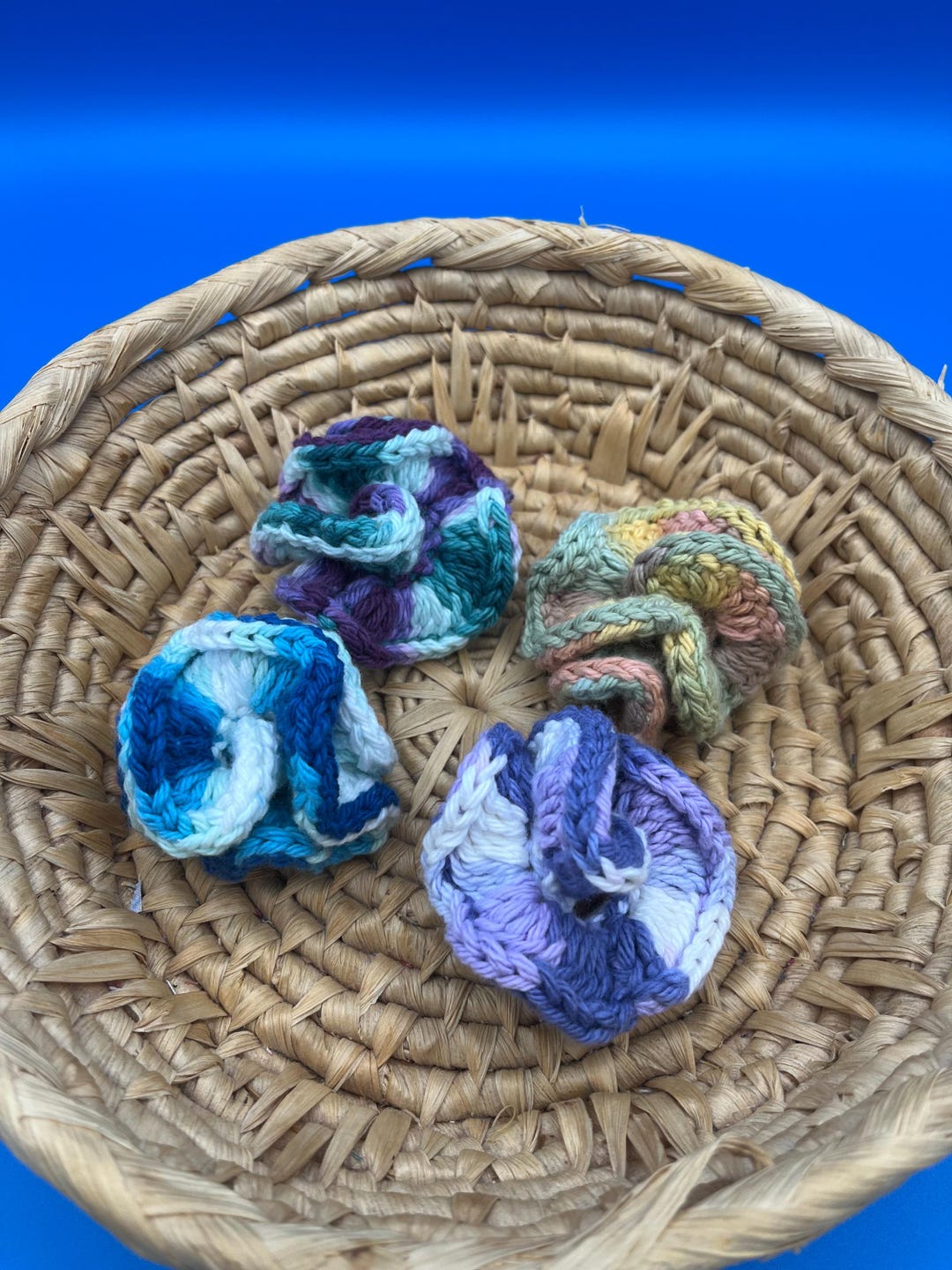 Pocket-sized Cotton Hyperbolic Mobius Crocheted Fidget Toy - Etsy