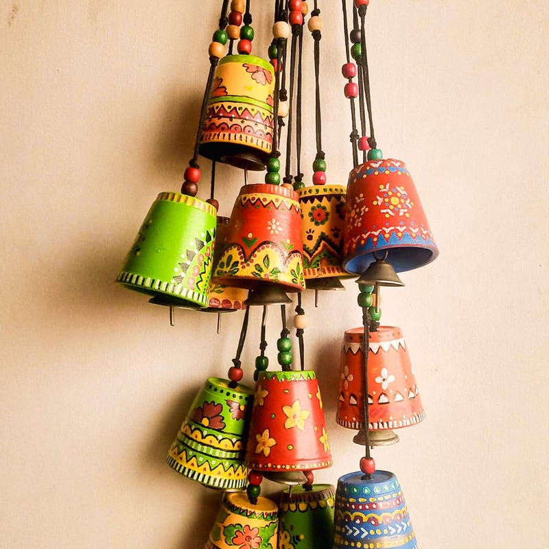 Clay Bells - Etsy