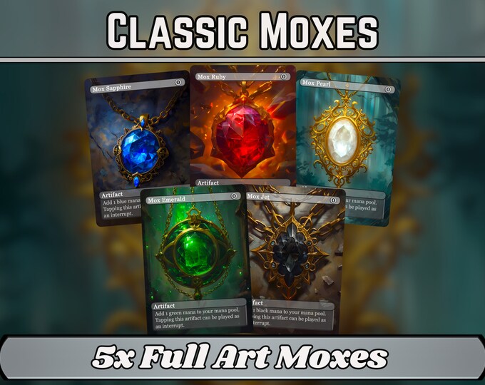 Mox Emerald Pendant - With Different Metal Options -MTG Inspired - Etsy