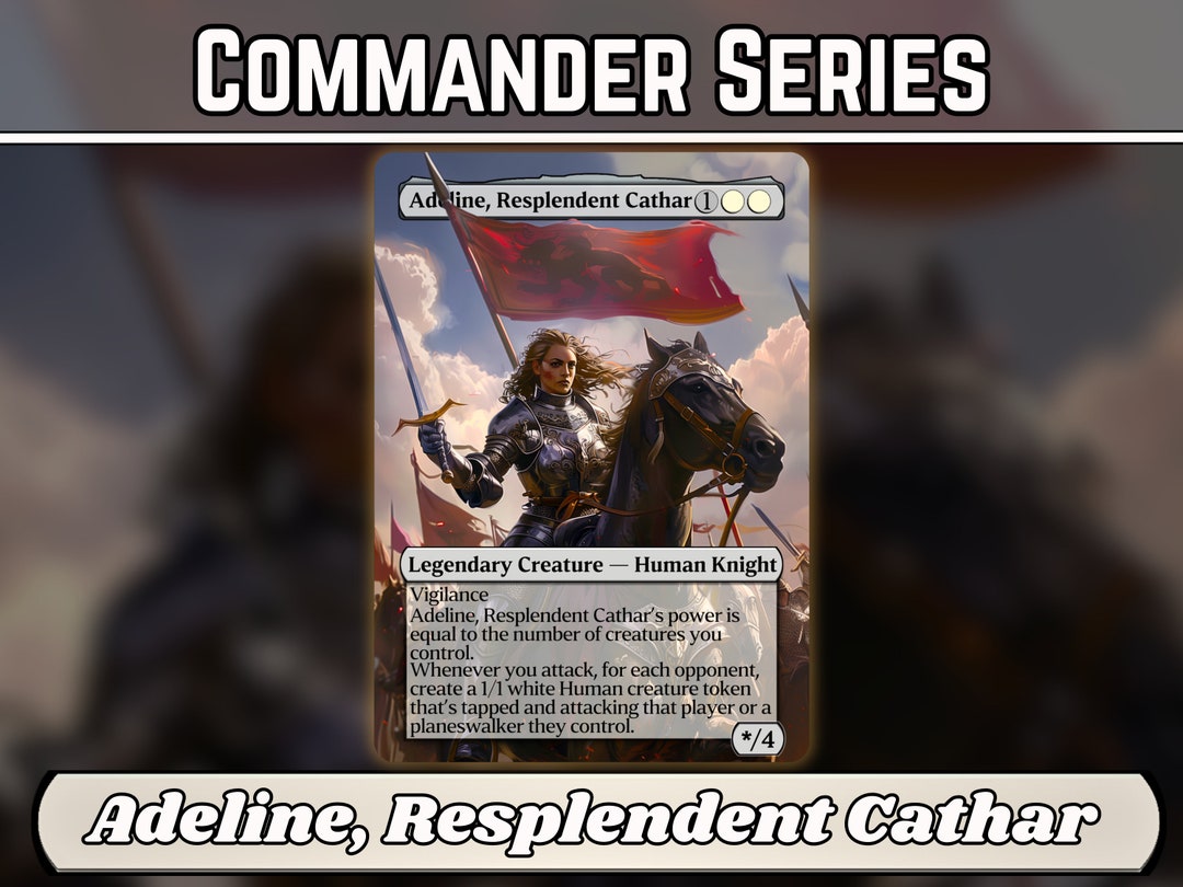 Adeline, Resplendent Cathar - Classic Commander Series - Full-art ...