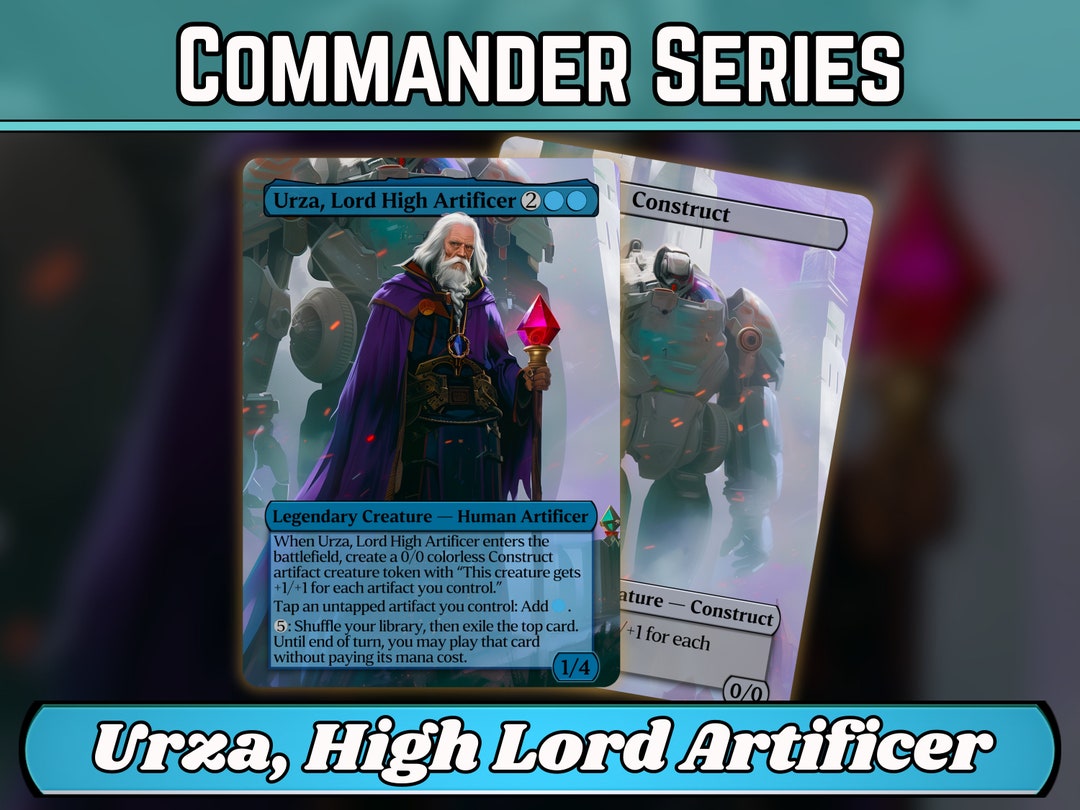 Urza, Lord High Artificer - Proxy - Classic Commander Series - Full-art ...