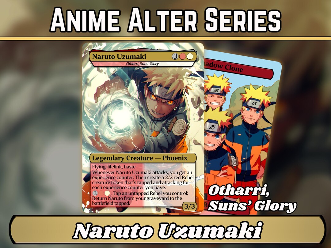 Naruto Uzumaki // Otharri, Suns' Glory - Proxy - Anime Altered Series ...