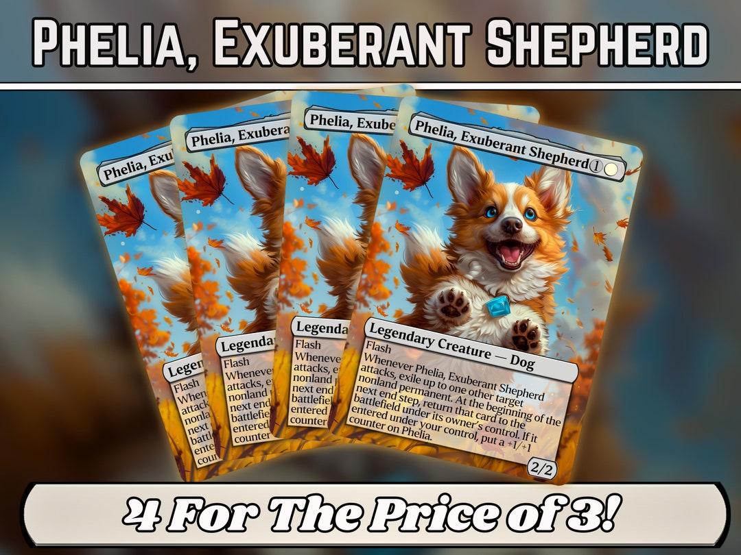 Phelia, Exuberant Shepherd - Proxy - Custom Magic Fantasy Art Series ...