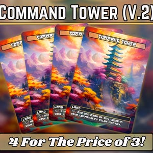 Command Tower V.2 - Proxy - Japanese Custom Art Series - Unique Full-art Custom Magic Proxies ...