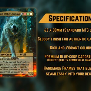 Voja, Jaws of the Conclave - Proxy - Classic Commander Series - Full ...