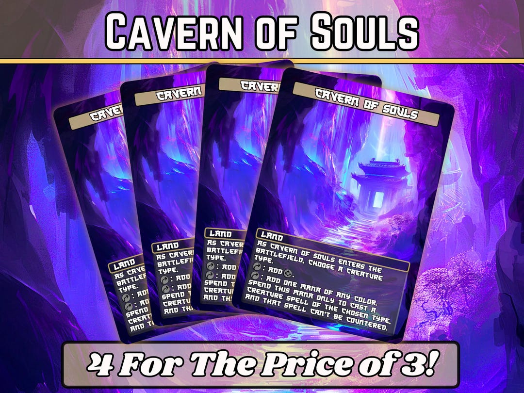 Cavern of Souls - Proxy - Japanese Custom Art Series - Unique Full-art ...
