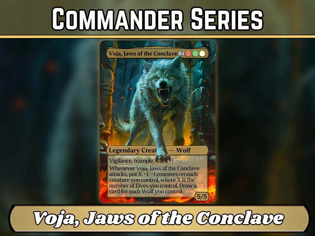 Voja, Jaws of the Conclave - Proxy - Classic Commander Series - Full ...