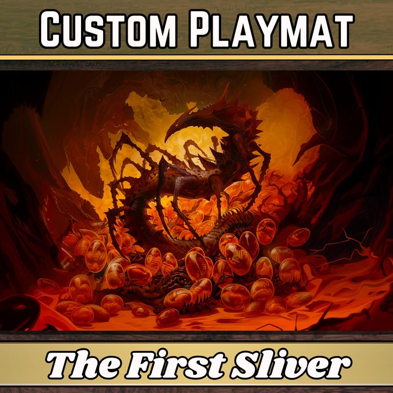 Mtg Sliver Playmat - Etsy