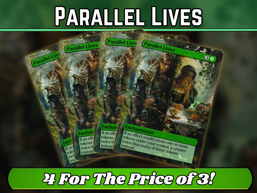 Parallel Lives - Proxy - Custom Magic Fantasy Art Series - Full-art ...