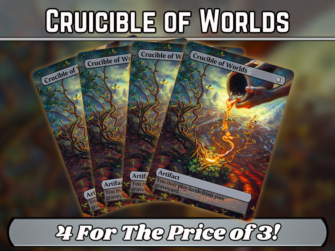 Crucible of Worlds - Proxy - Custom Fantasy Art Series - Full-art ...
