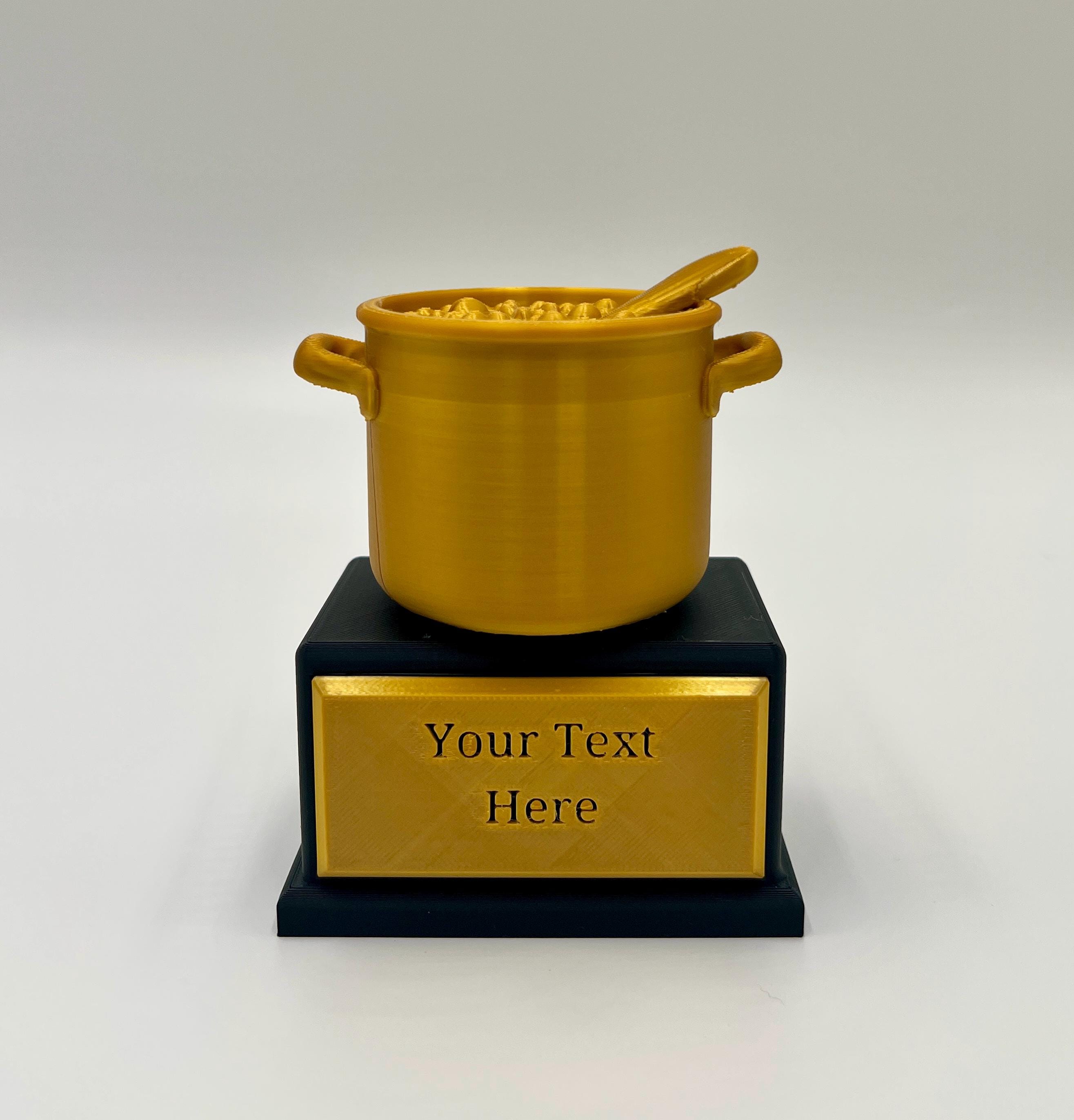 Chili Cook off Trophy Pot Award - Etsy