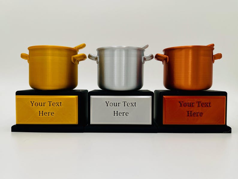 Chili Cook off Trophy Pot Award - Etsy