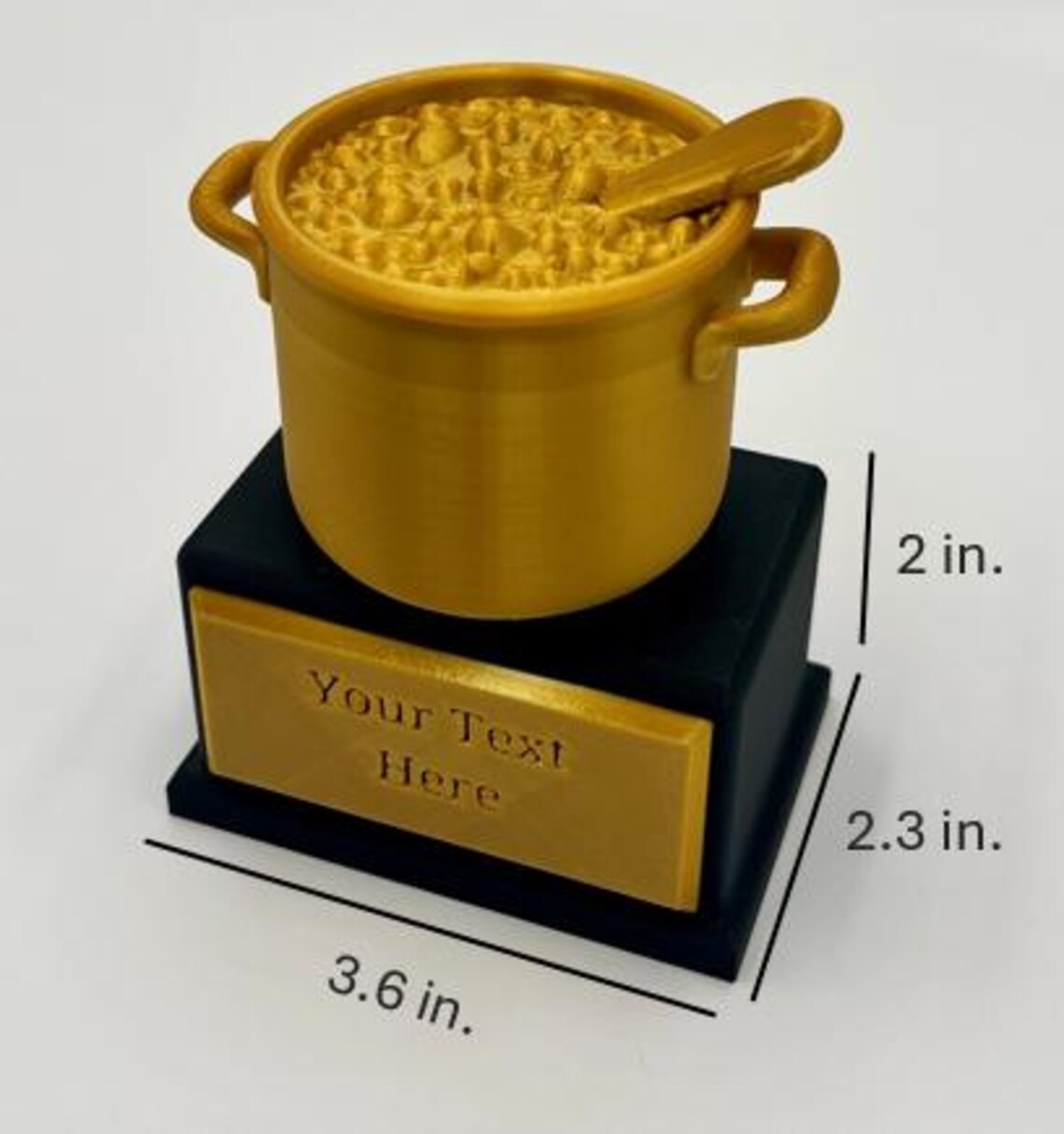 Chili Cook off Trophy Pot Award - Etsy