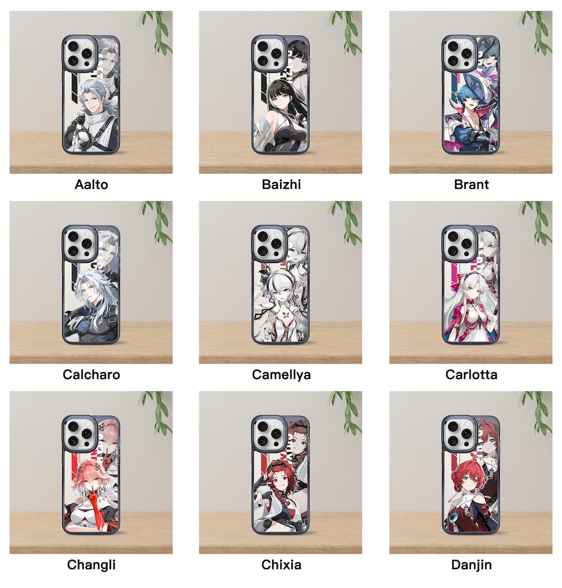 Wuthering Waves 31 Characters Taoqi Rover Camellya Shorekeeper Changli ...