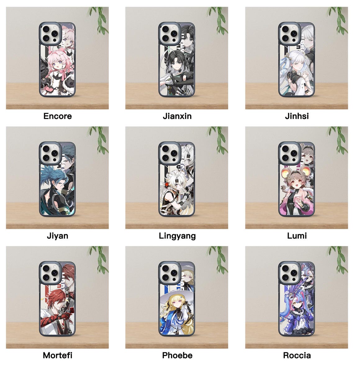 Wuthering Waves 31 Characters Taoqi Rover Camellya Shorekeeper Changli ...
