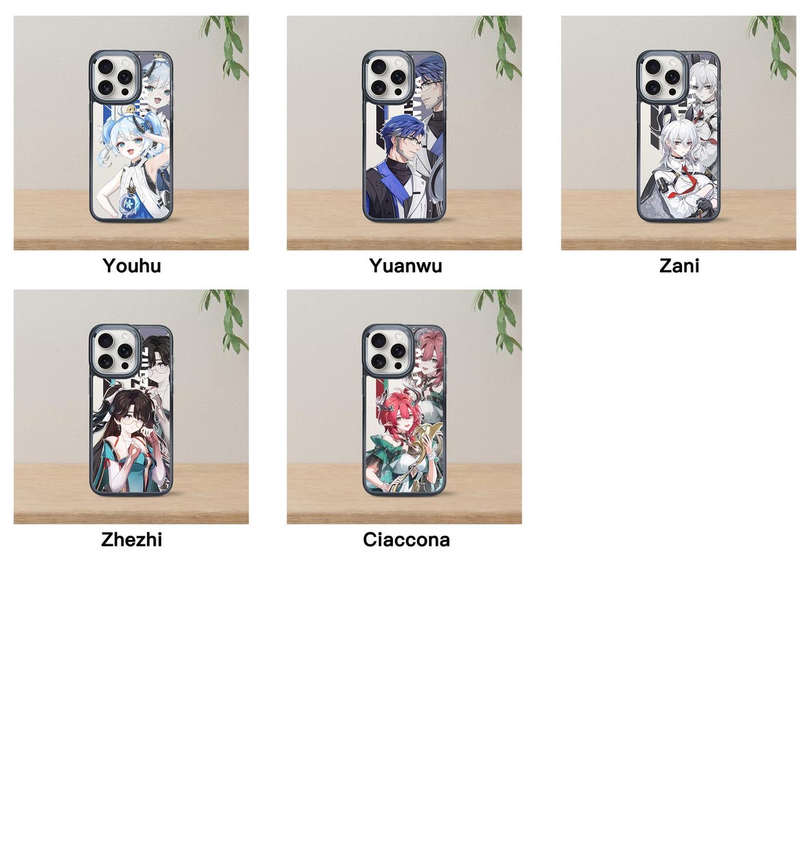 Wuthering Waves 31 Characters Taoqi Rover Camellya Shorekeeper Changli ...