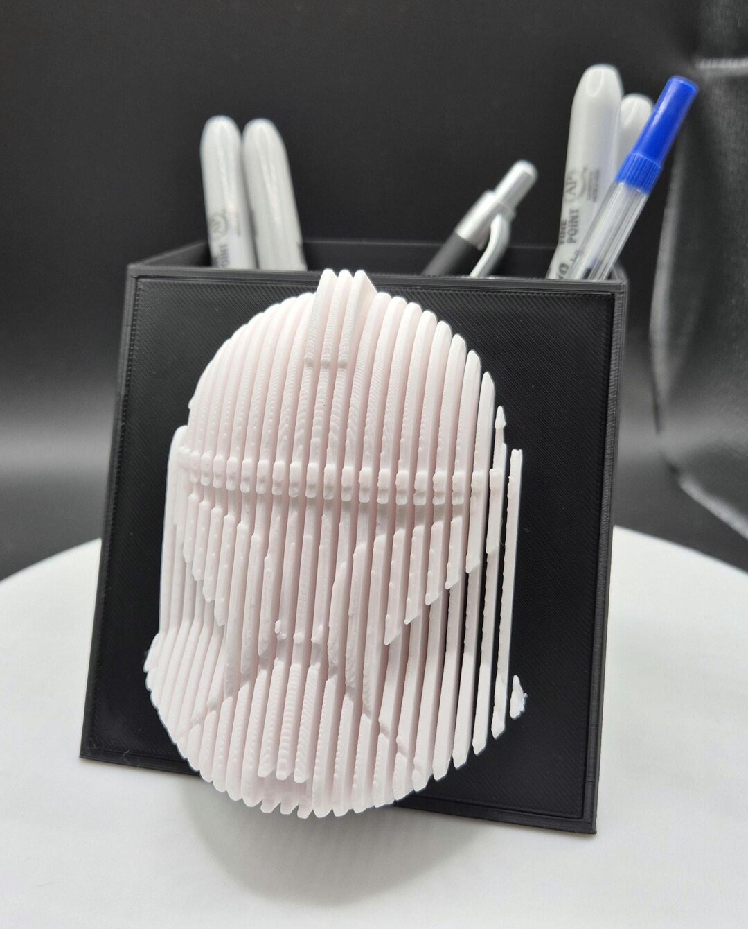 Stormtrooper Inspired Pen Pot, Brush Holder, Organizer, Desk Tidy ...