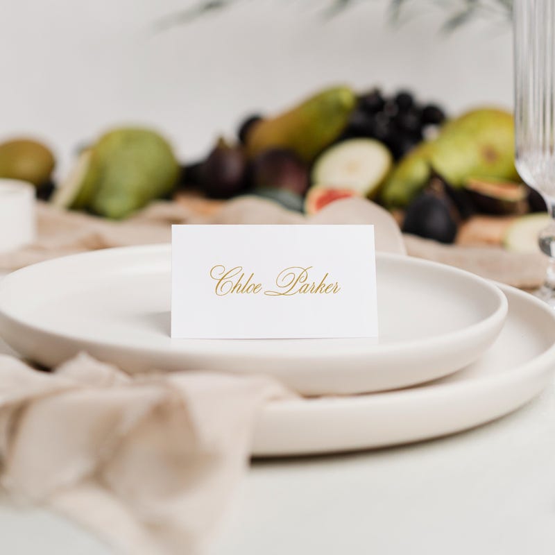 Table Seating Name Cards - Etsy