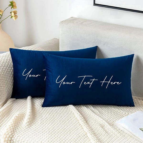 Text Pillows - Etsy