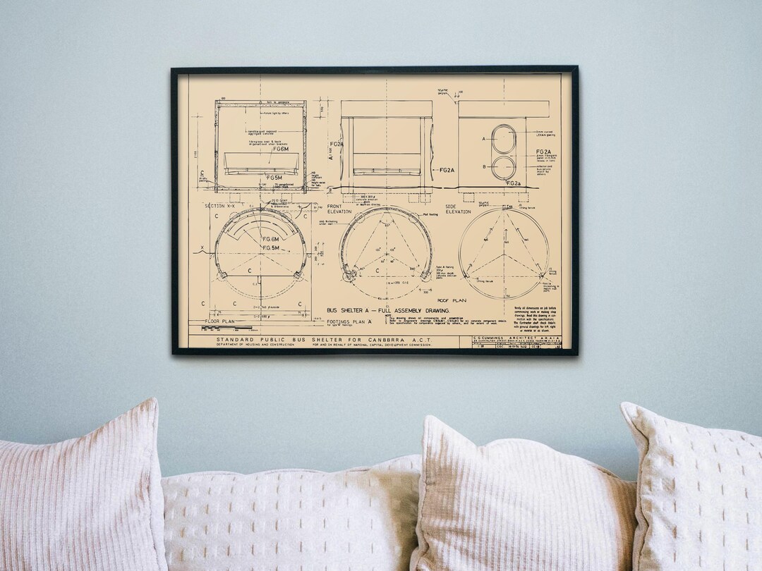 Canberra Bus Shelter Canberra Bus Stop Canberra Artwork Canberra ...