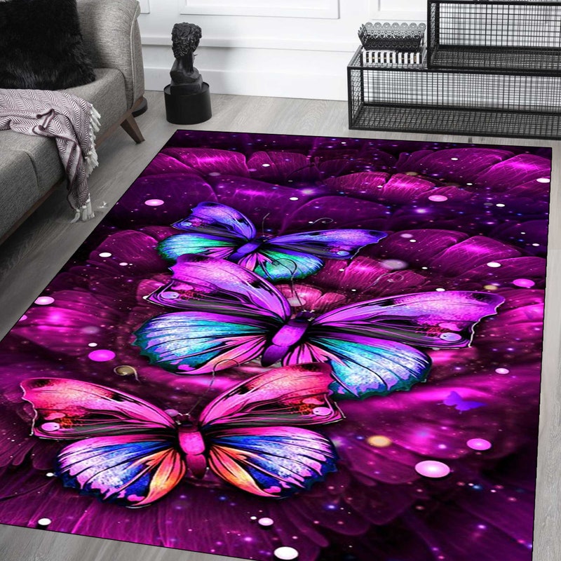 Butterfly Rug - Etsy