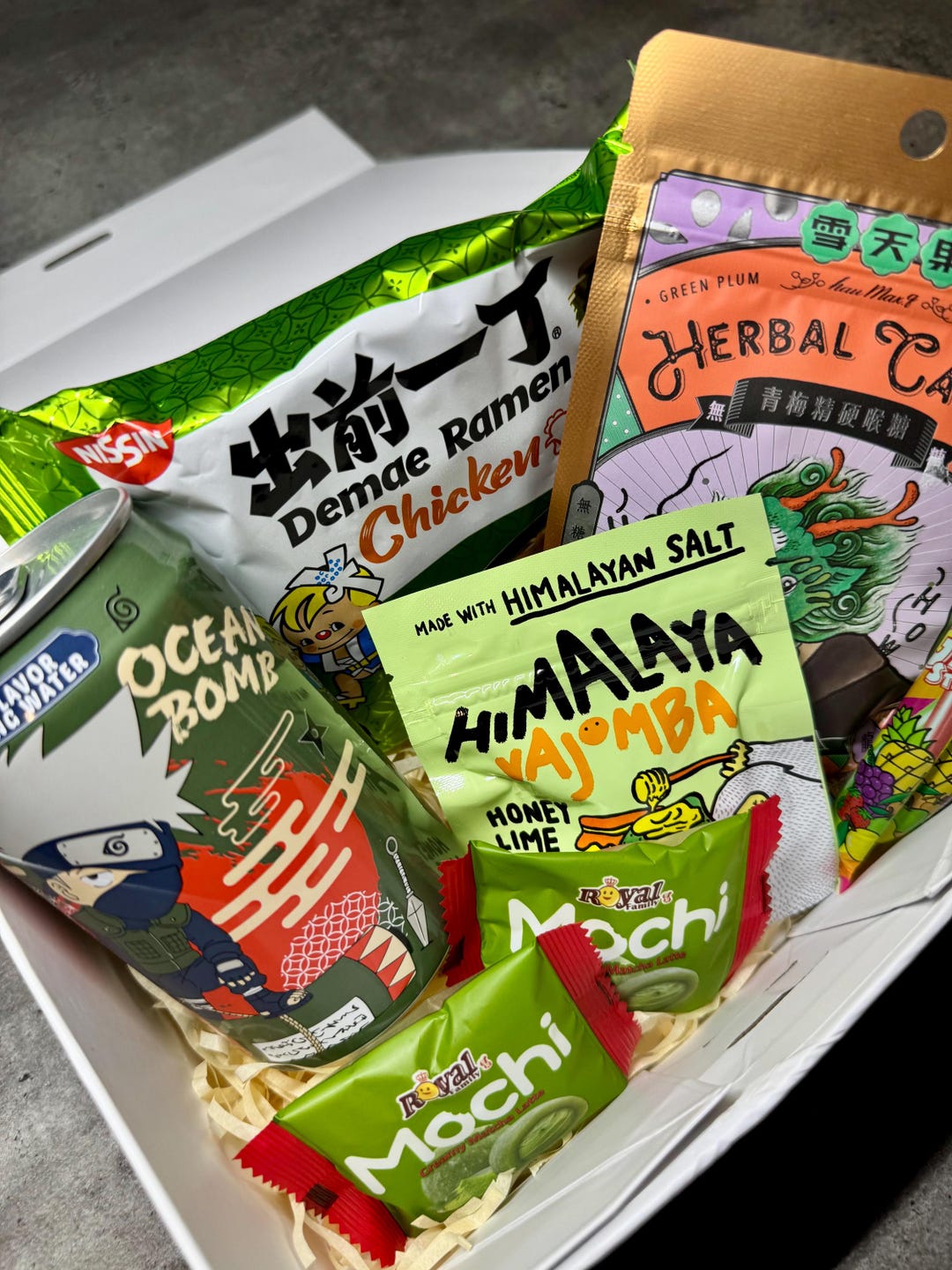 Asian Treats, Kakashi Gift, Treats Box for Him, Treats Box for Her ...