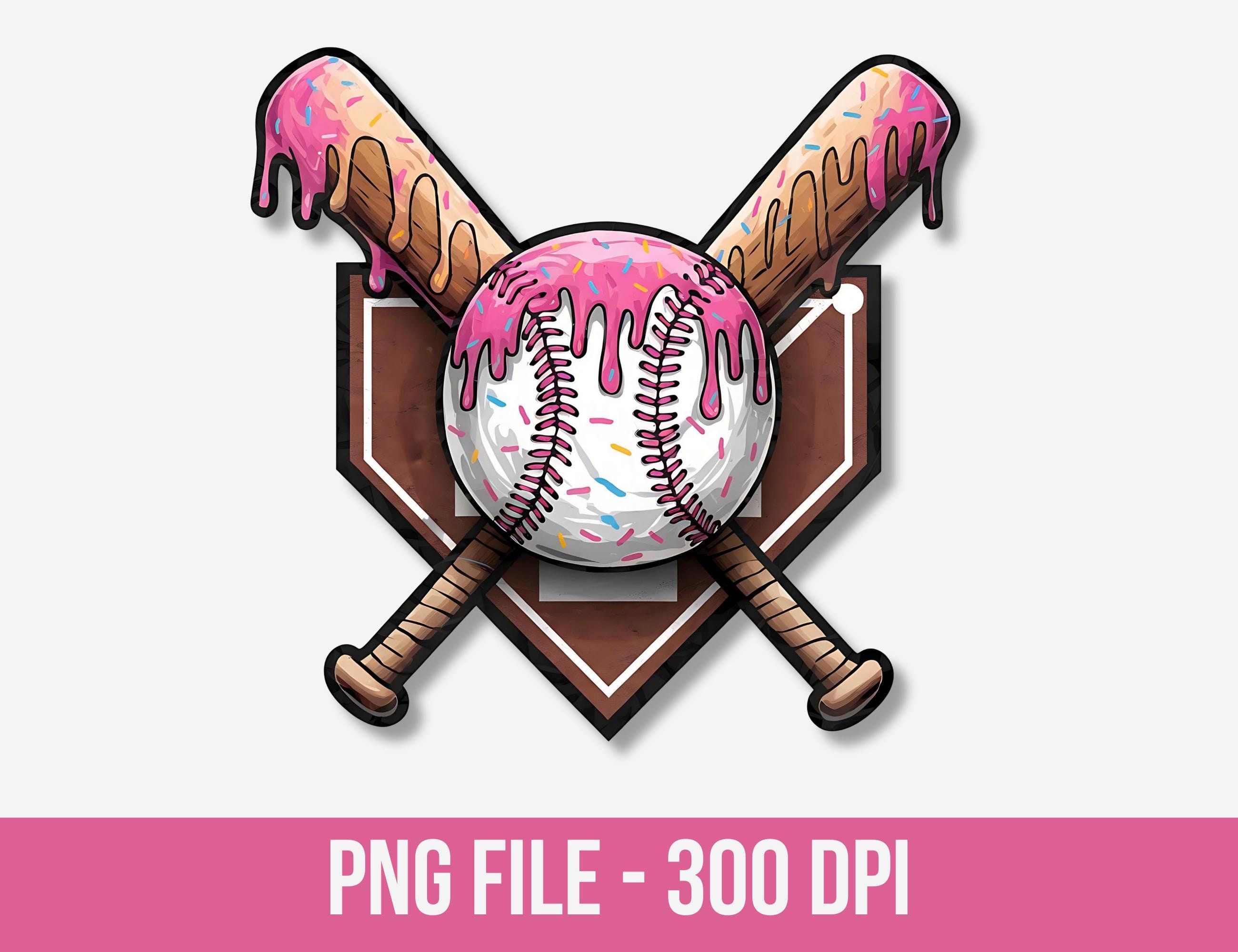 Baseball Home Plate Ice Cream Drip PNG, Baseball Png, Baseball Sport ...