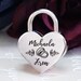 Wedding Lock Padlock With Key Heart Lock Love Lock Custom - Etsy