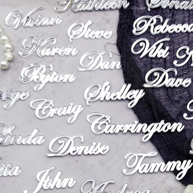 Laser Cut Names - Etsy