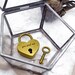 Wedding Lock Padlock With Key Heart Lock Love Lock Custom - Etsy