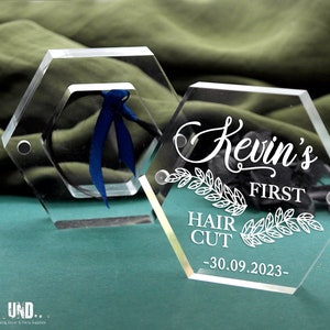 First Haircut Keepsake, Baby First Tooth and Curl Keepsake Box, Custom ...