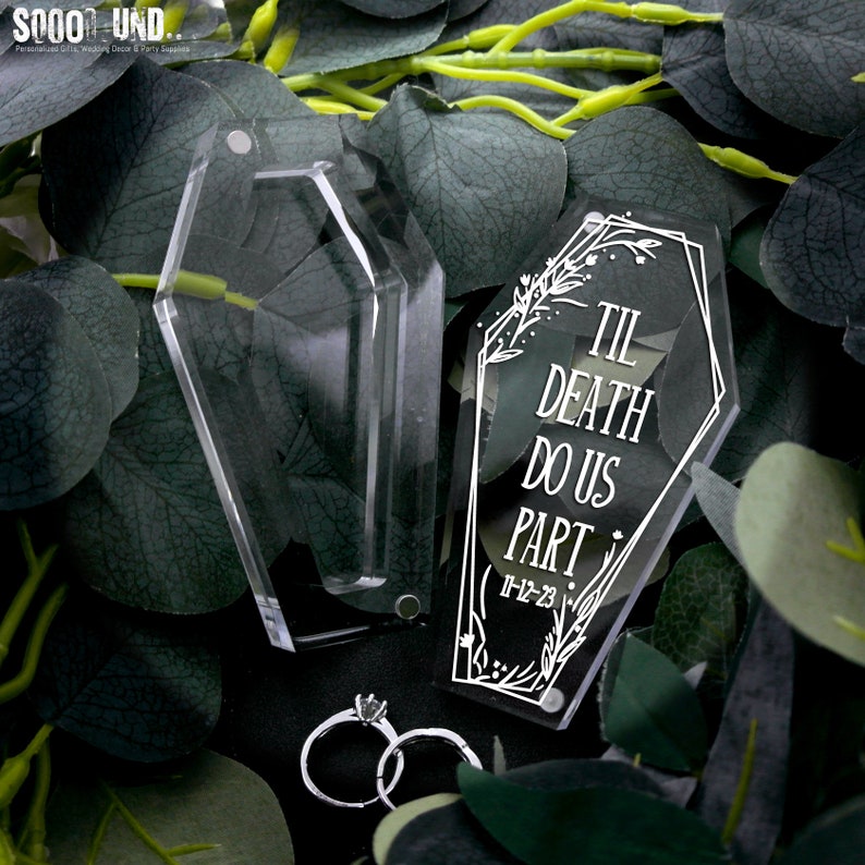 Coffin Ring Box Halloween Wedding Ring Box Ring Box for - Etsy