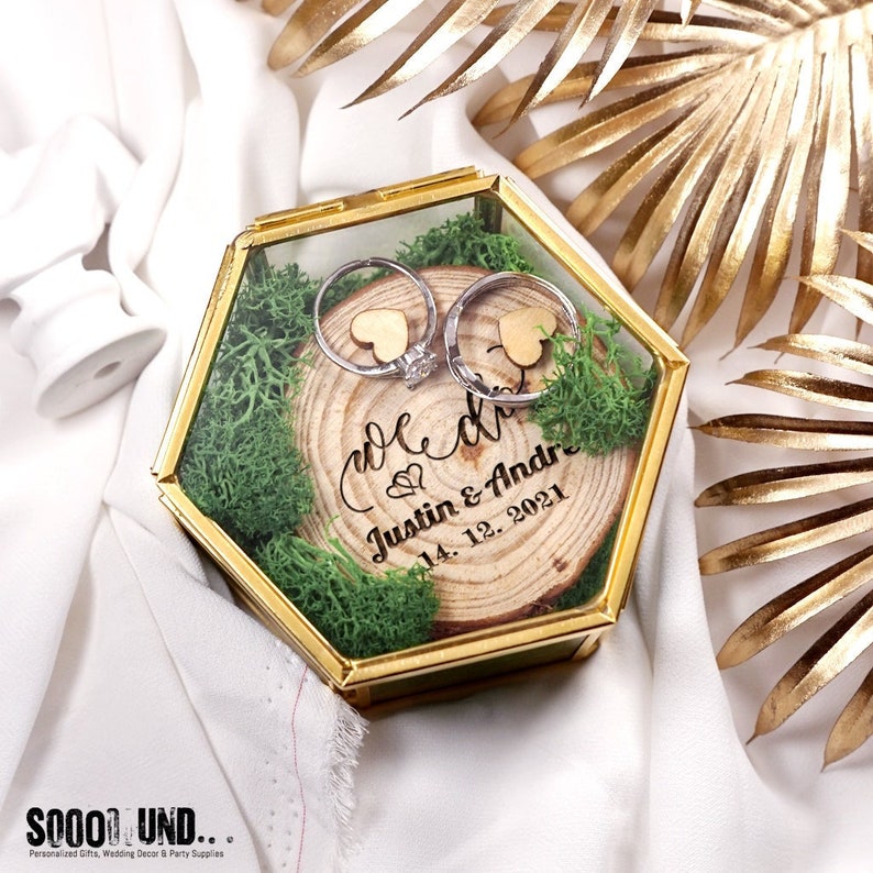 Ring Box Engagement Ring Box Wedding Ring Box Tree Stump - Etsy