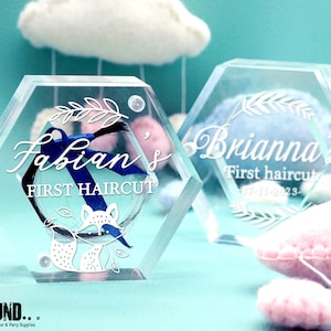 First Haircut Keepsake, Baby First Tooth and Curl Keepsake Box, Custom ...