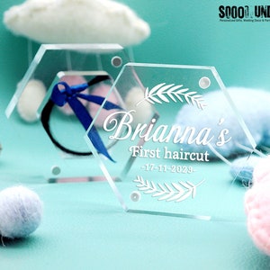 First Haircut Keepsake, Baby First Tooth and Curl Keepsake Box, Custom ...