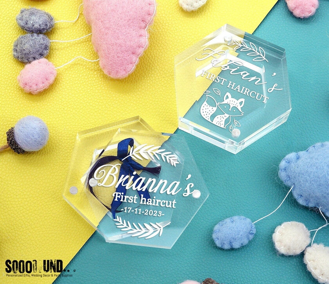 First Haircut Keepsake Baby First Tooth and Curl Keepsake - Etsy