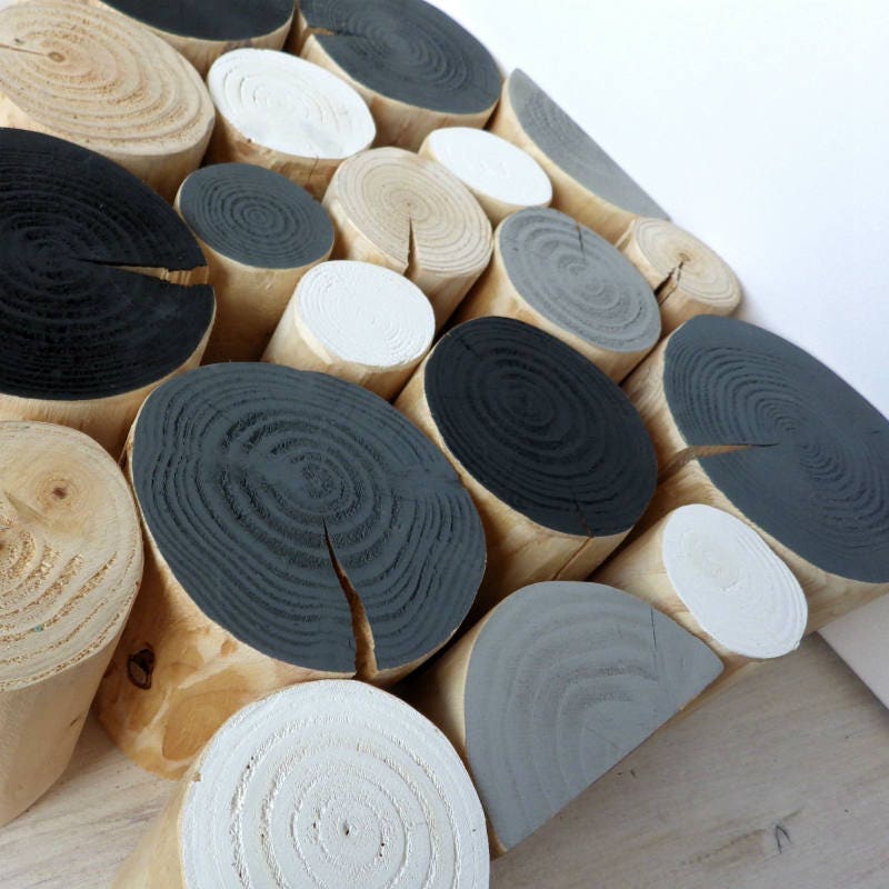 Decorative Logs REVOLUTION Colour Mix for Interior Display - Etsy UK