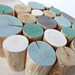 Decorative Logs RUSTIC TEAL Colour Mix to Stack in an Unused - Etsy UK