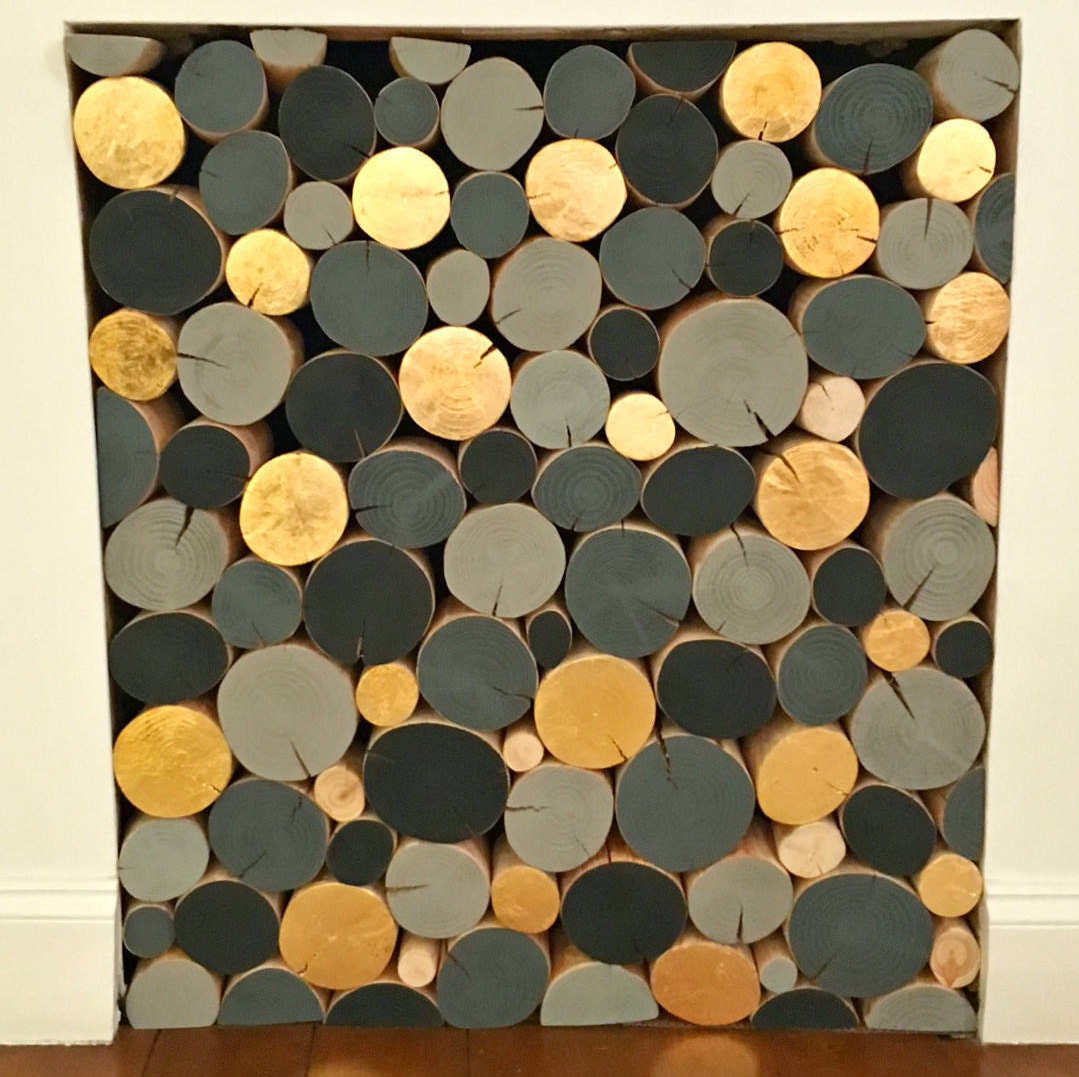 Decorative Logs REVOLUTION Colour Mix for Interior Display - Grey ...
