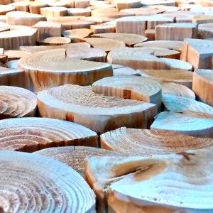 SPLIT STYLE Staggered Log Wall Tiles Create a Faux Log Stack Wood ...