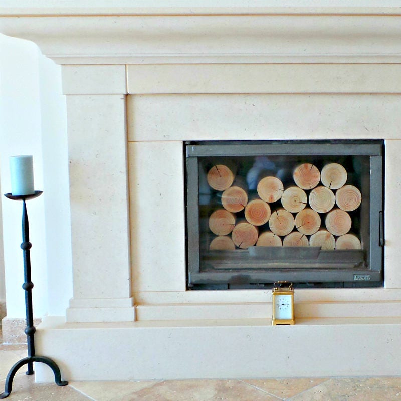 CIRCULAR Decorative Logs Real Wood Round Neat Logs - Etsy UK