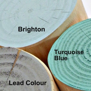 Decorative Logs RUSTIC TEAL Colour Mix to Stack in an Unused Empty ...