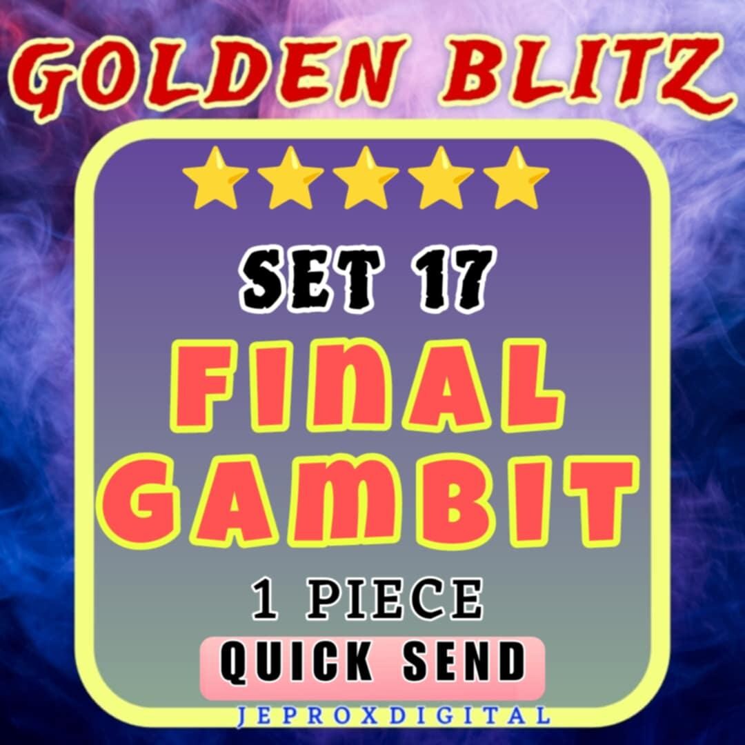 Golden Blitz Final Gambit Set 17 1 Piece - Etsy