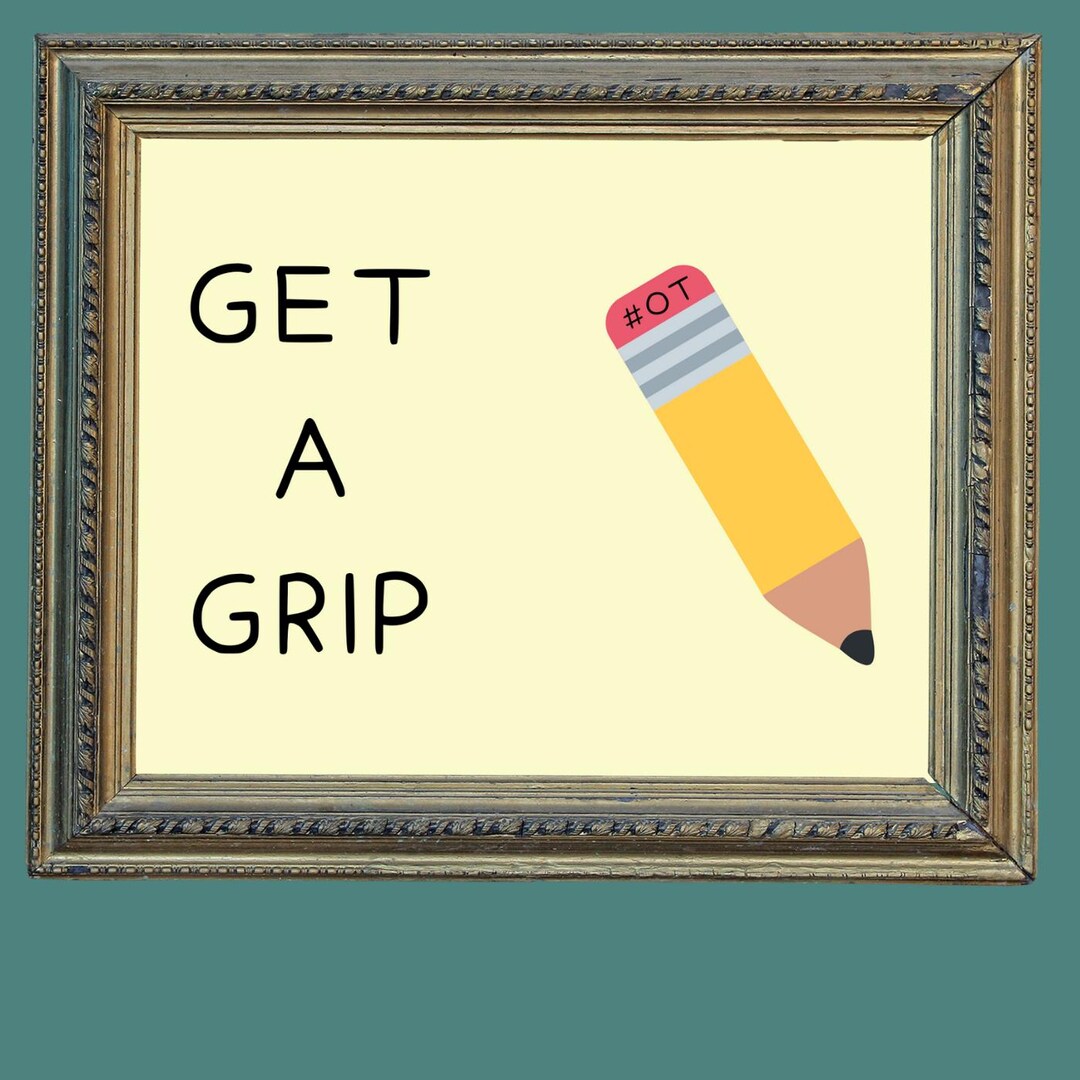 Get a Grip OT Therapy Room Decor - Etsy