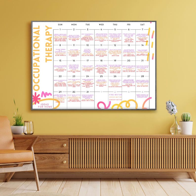 Occupational Therapy Ideas at Home - Etsy