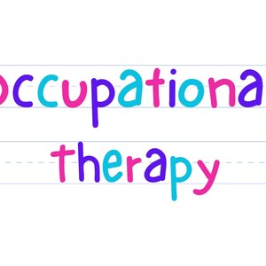 10 Occupational Therapy Digital Art Print Therapy Room Decor - Etsy