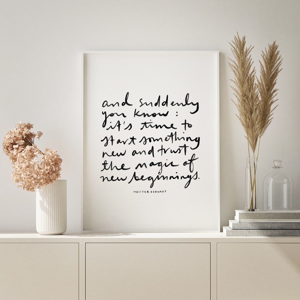 New Beginnings PRINTABLE INSTANT Download Wall Art - Etsy