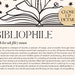 Book Lover Wall Art Printable Bibliophile Print Literary Wall Art ...
