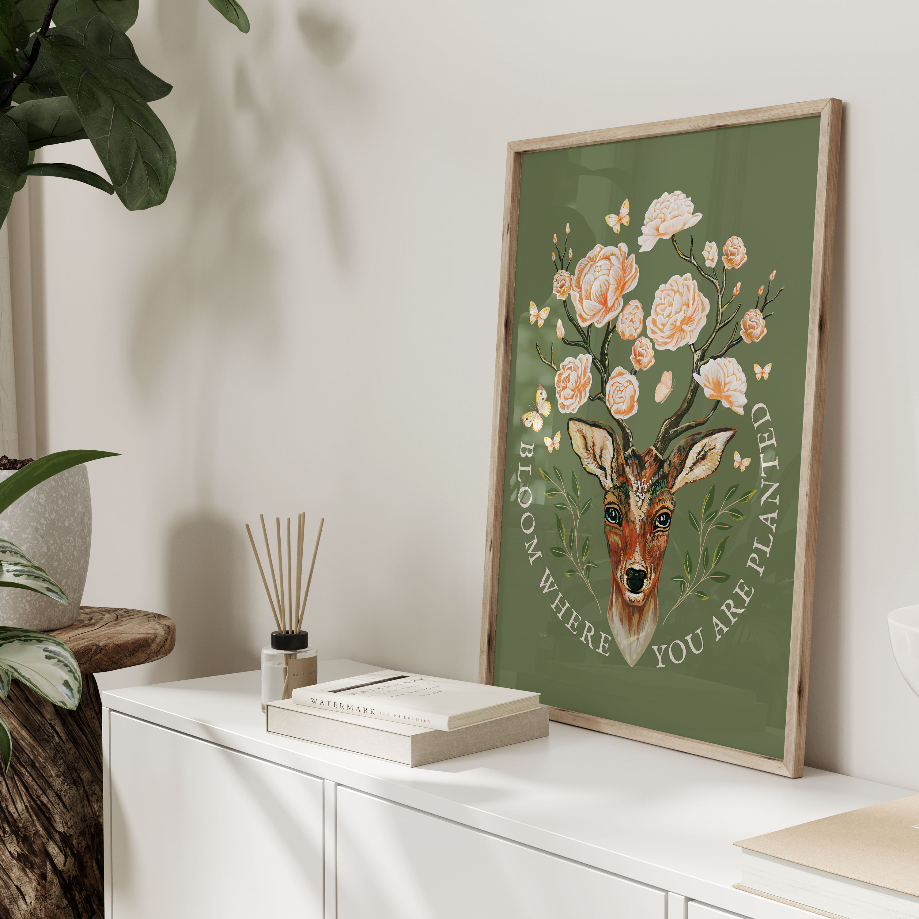 Cottagecore Wall Art, Cottagecore Prints, Bloom Where You Are Planted ...